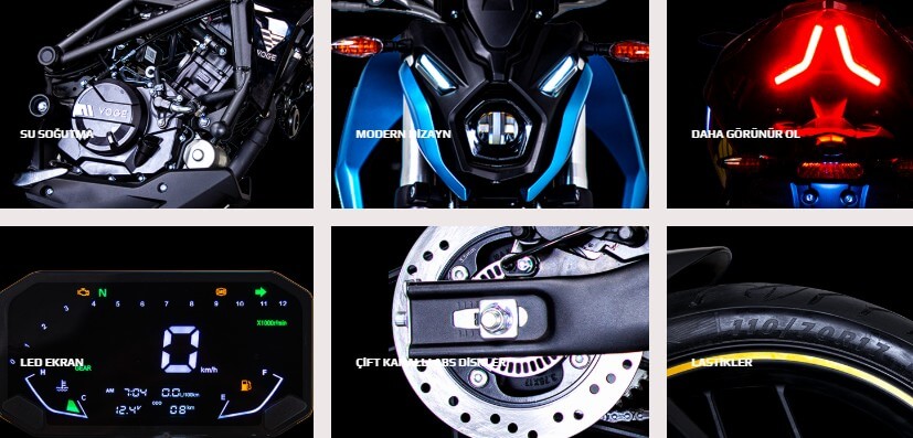 Voge R125 Fiyat ve Teknik Özellikleri